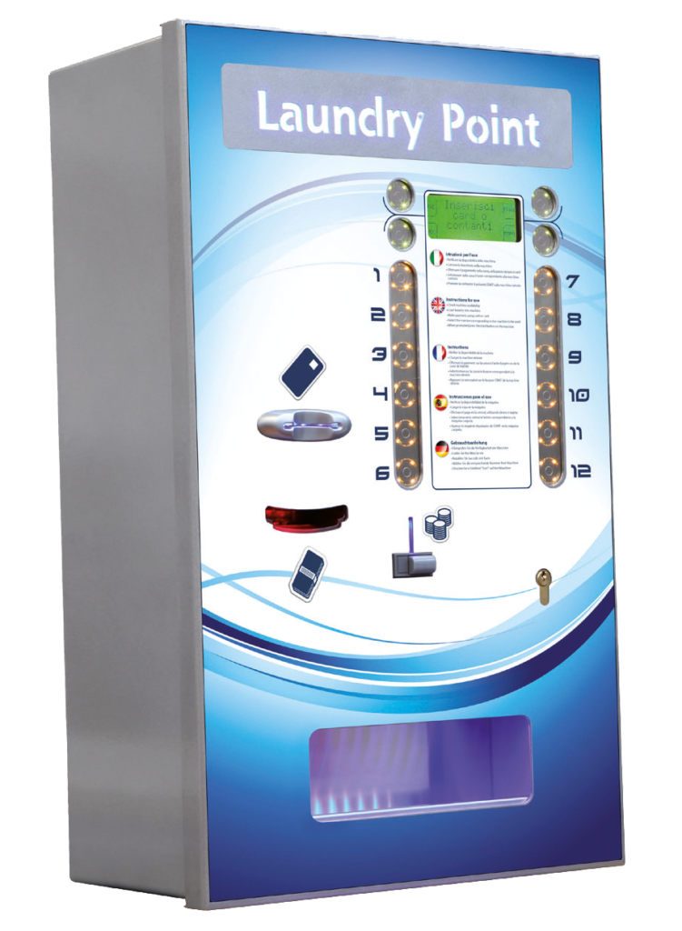 Comestero Laundry Point Self Service Laundry Machine | Change Machines